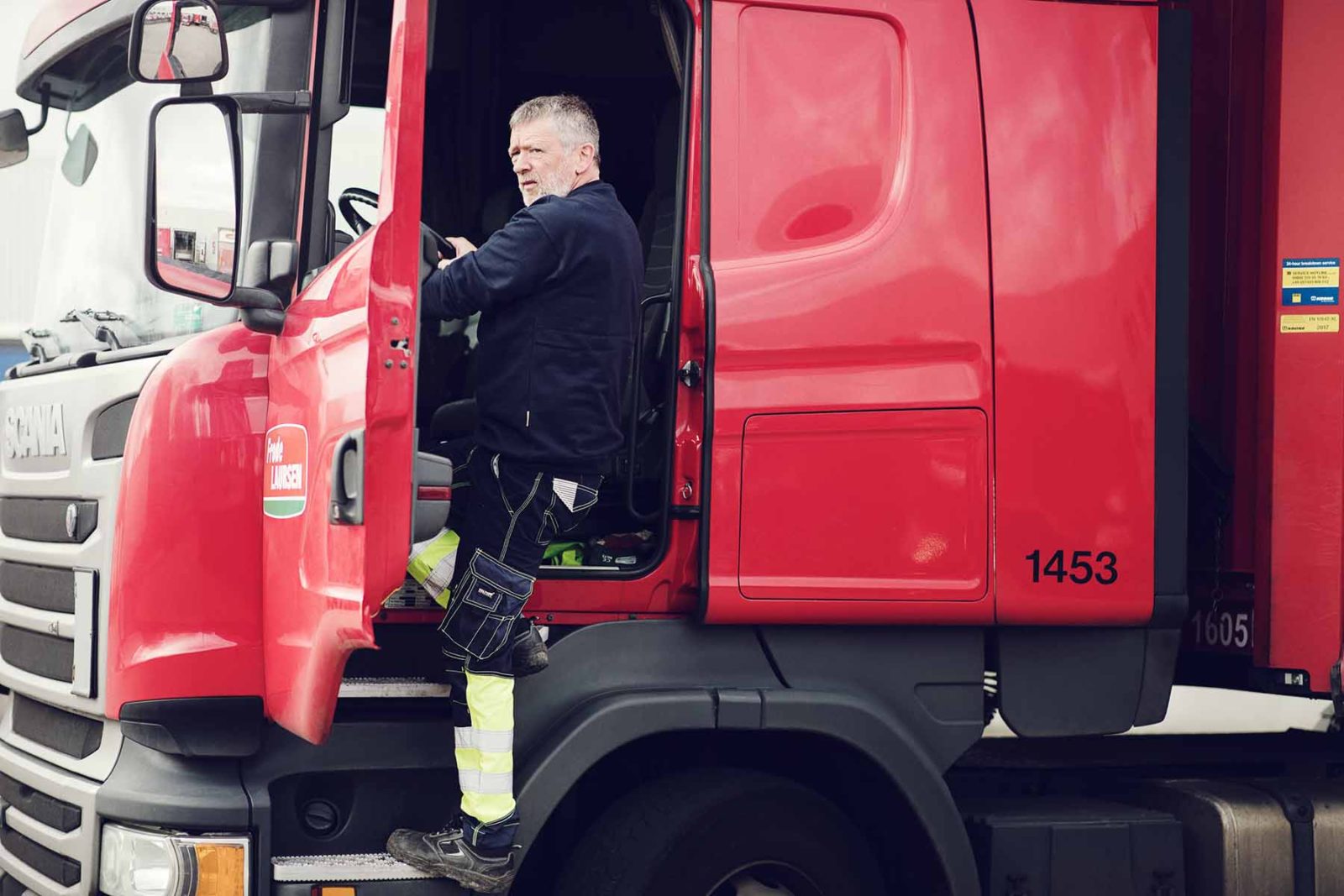 Become a haulage driver | New experiences every day | Frode Laursen