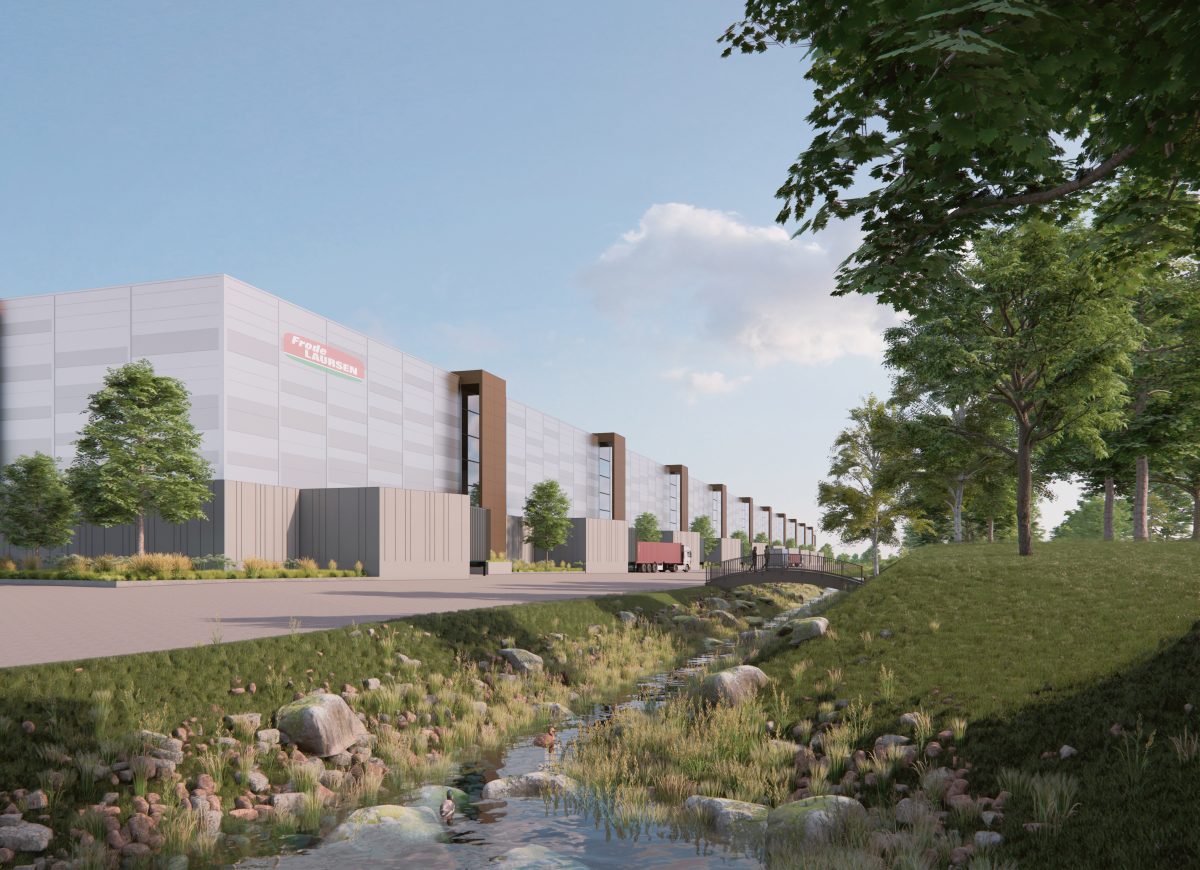 Frode Laursen Expands Sustainable Logistics Center - Frode Laursen