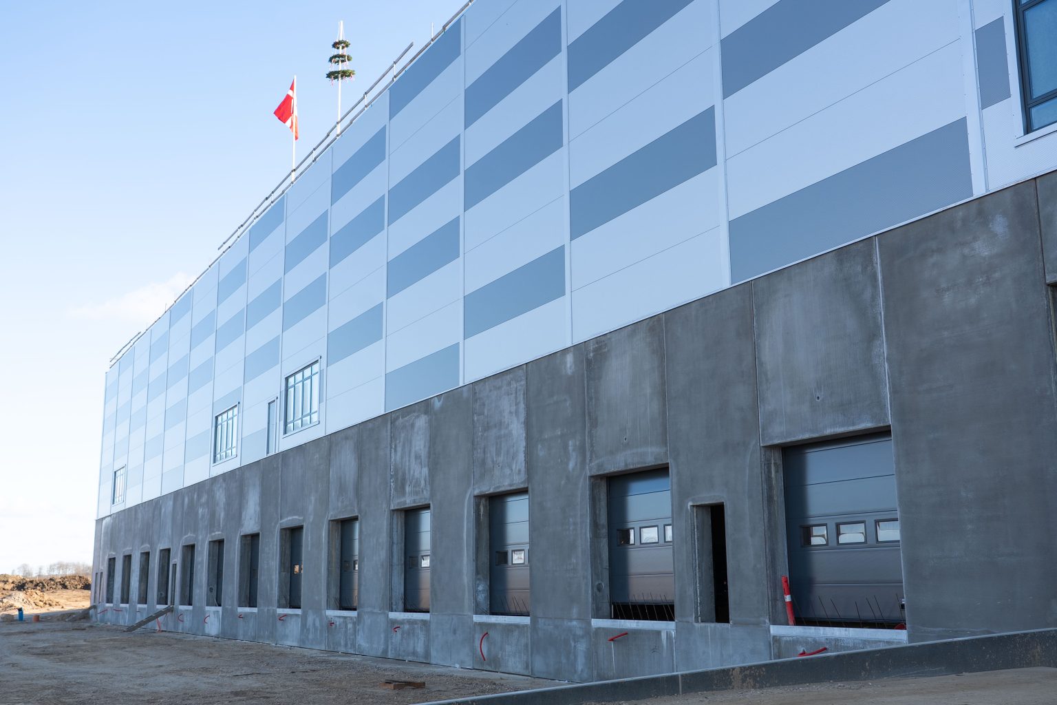 The first phases of the new logistics centre will be ready this summer ...